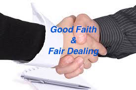 IMPLIED COVENANT OF GOOD FAITH & FAIR DEALING ATTACHES TO EVERY ...